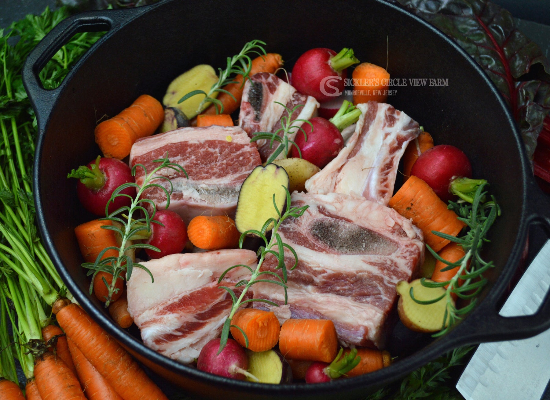 Beef Short Ribs (under 3 lbs.) – Sickler’s Circle View Farm